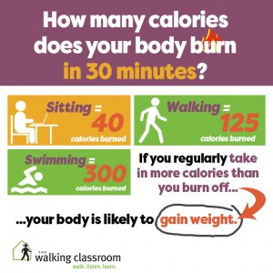 Free health message art for your classroom - The Walking Classroom