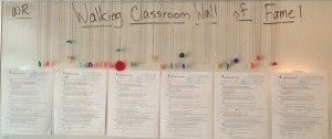 Celebrating Success -- Walking Classroom