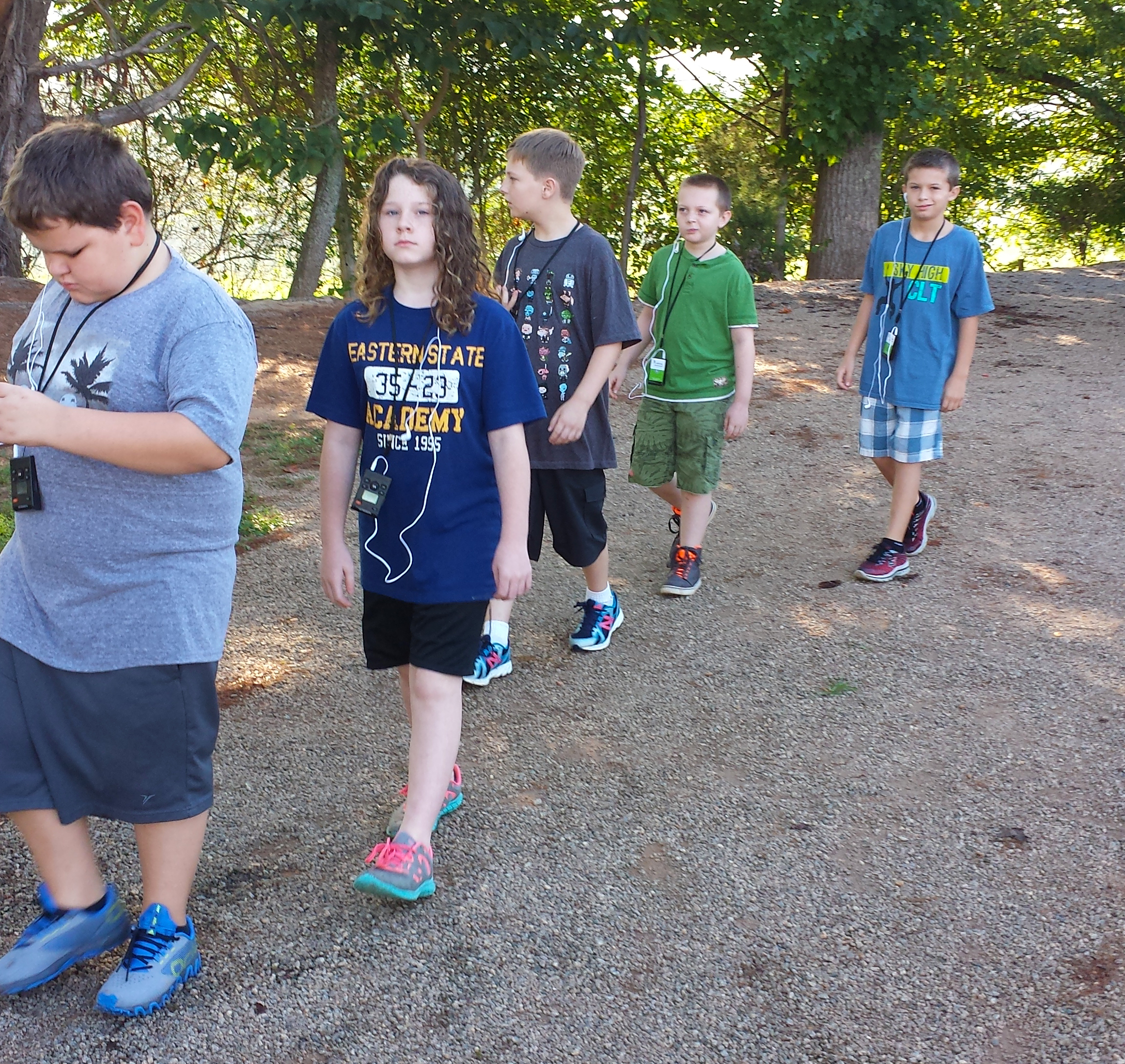 TWC builds muscle strength - The Walking Classroom
