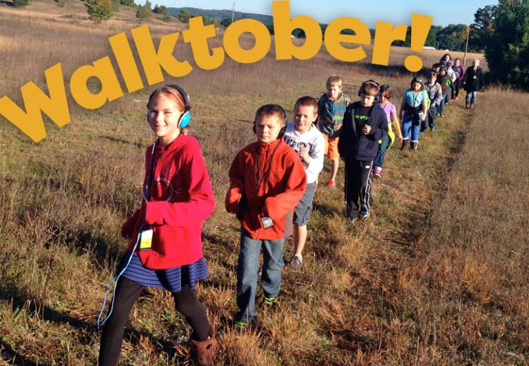 Four fun ways to turn October into "WALKtober!" - The Walking Classroom