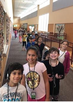 Third Grade Thrilled to Have TWC! - The Walking Classroom