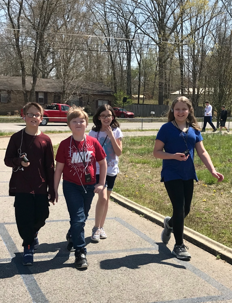 Walk This Way: Hitting Health Topics - The Walking Classroom