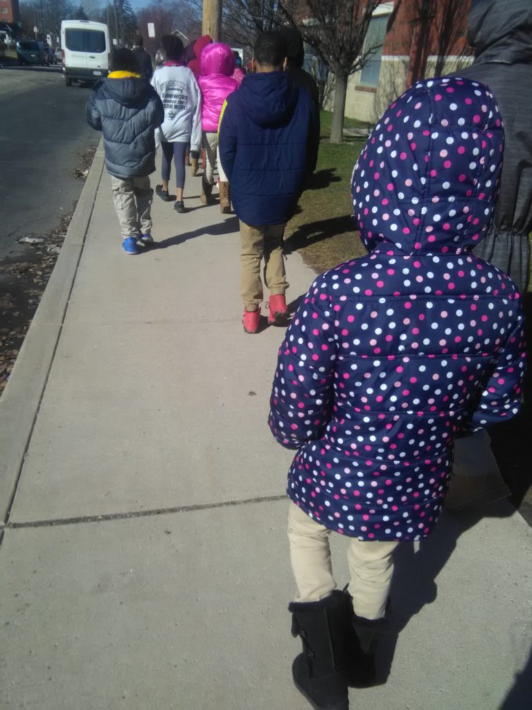 Supplementing School Time Teaching - The Walking Classroom
