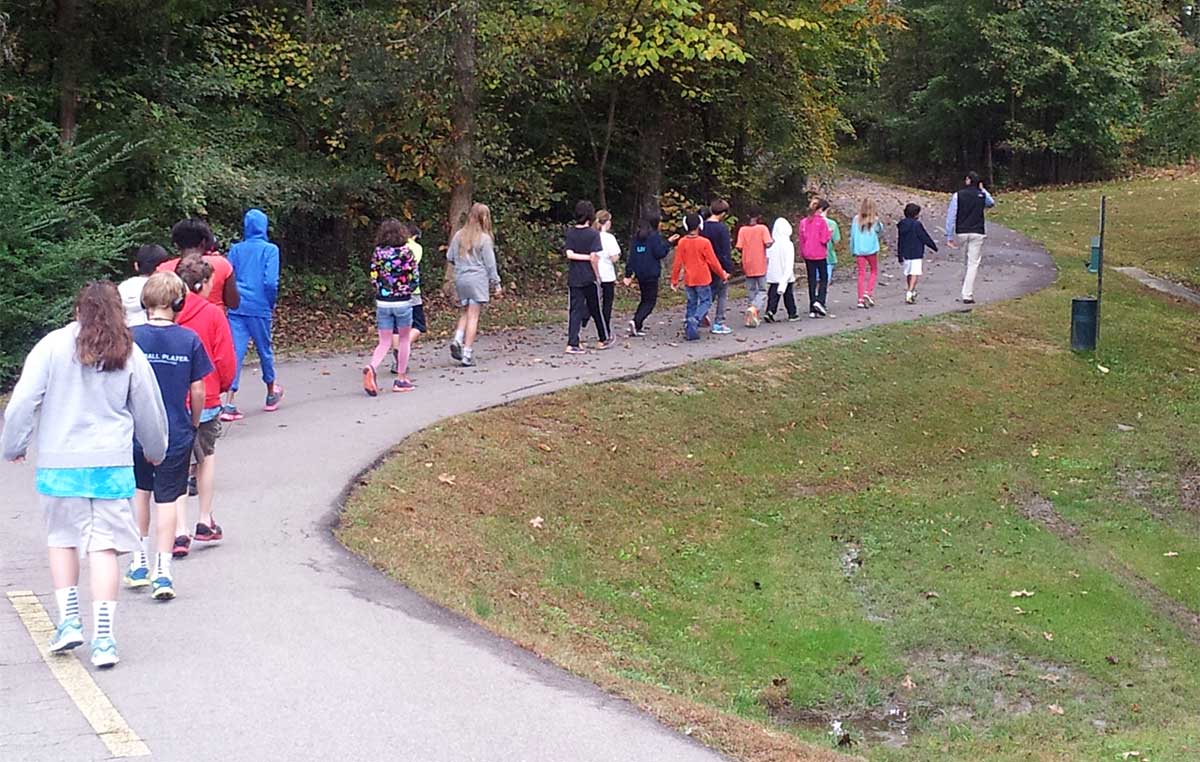 Instantly, students were engaged and excited - The Walking Classroom