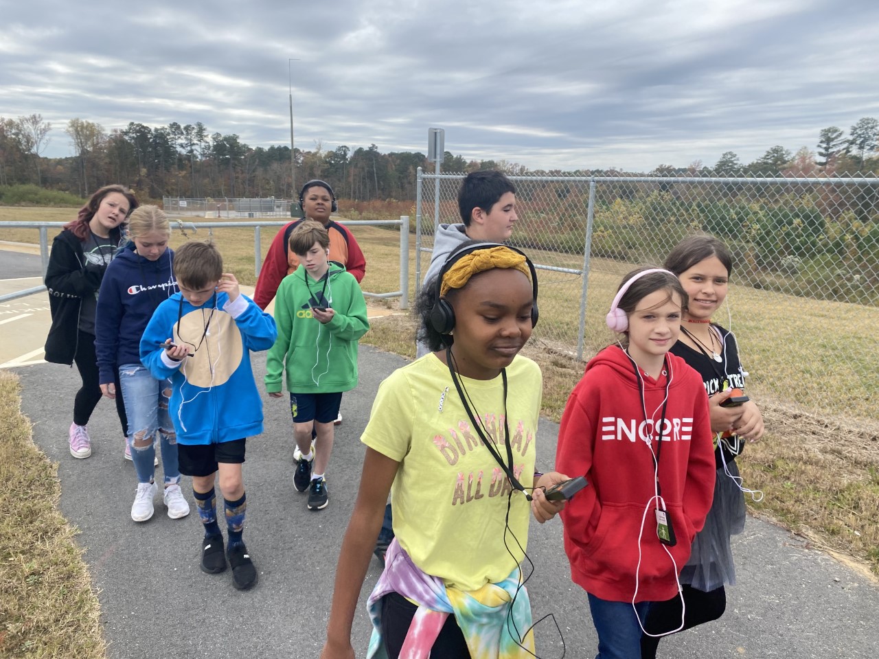 YMCA Afterschool Finds Happy Trails - The Walking Classroom