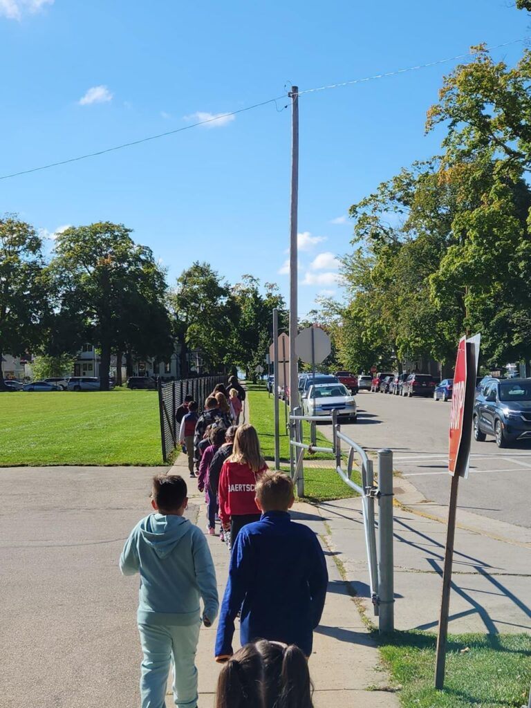 Excitement on Walking Classroom Day - The Walking Classroom